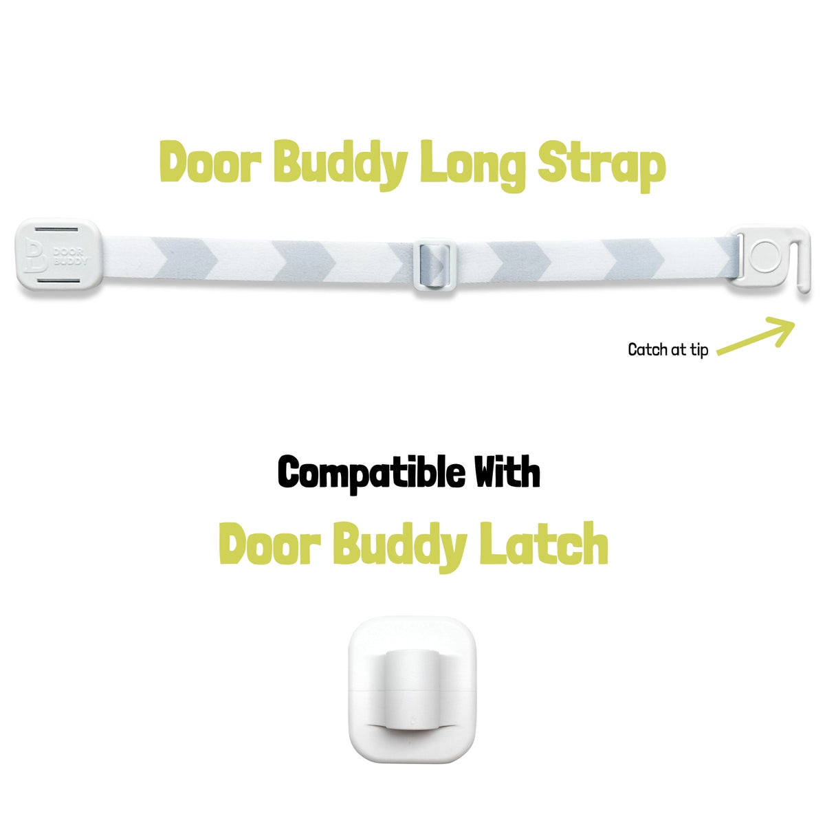 Replacement Strap with Hook - Extra Long Strap – Door Buddy